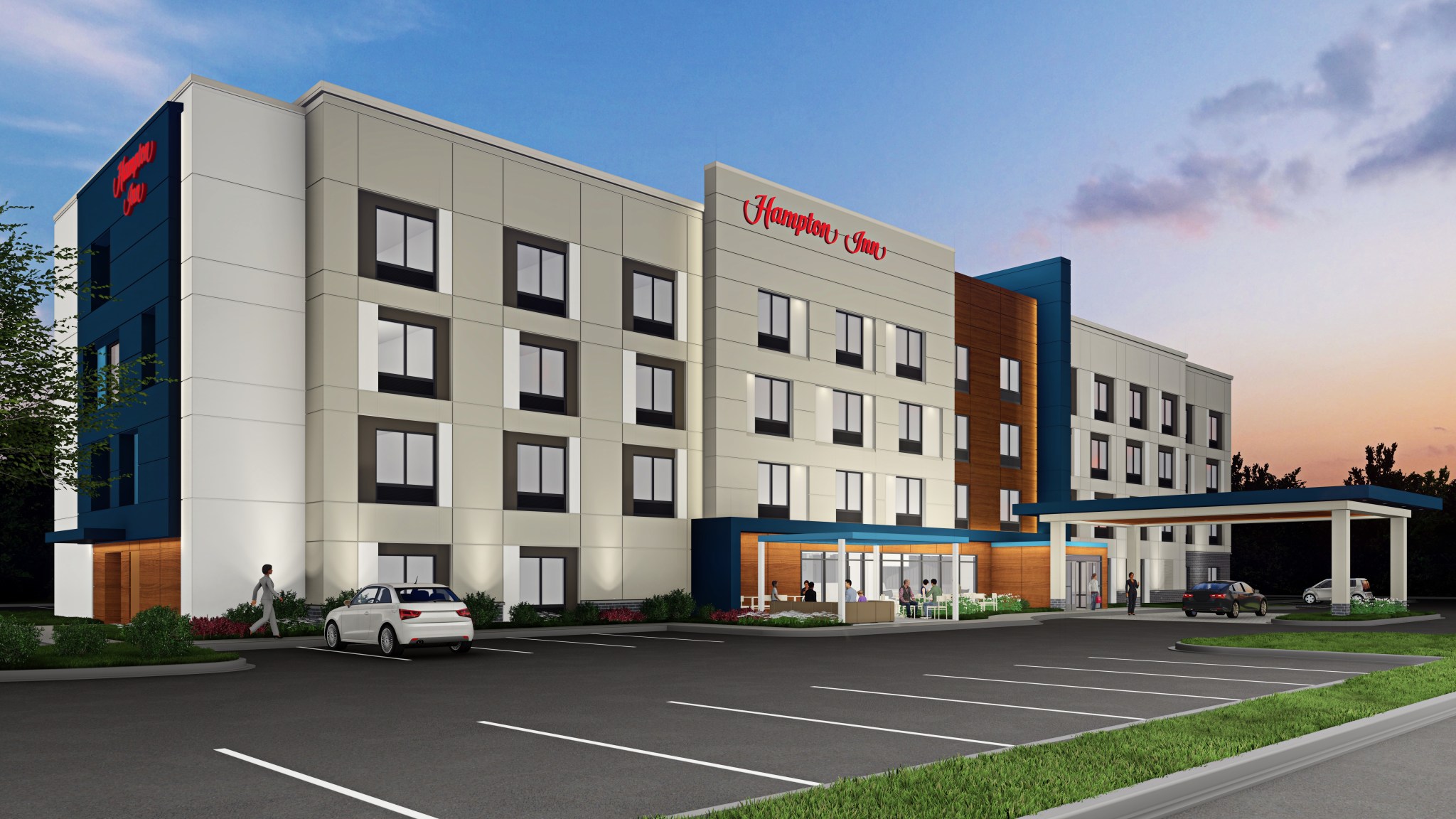 Hampton Inn Redesign: Revitalizing Brand Identity and Guest Spaces ...