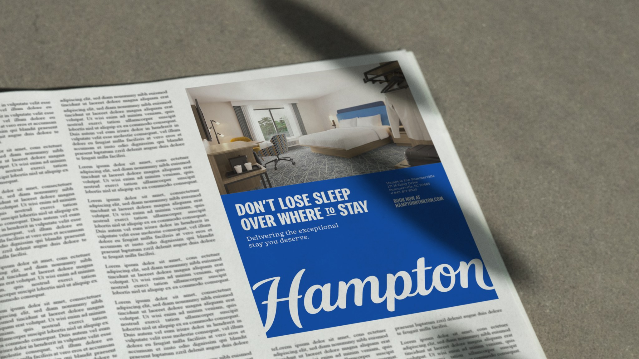 Hampton Inn Redesign: Revitalizing Brand Identity and Guest Spaces ...