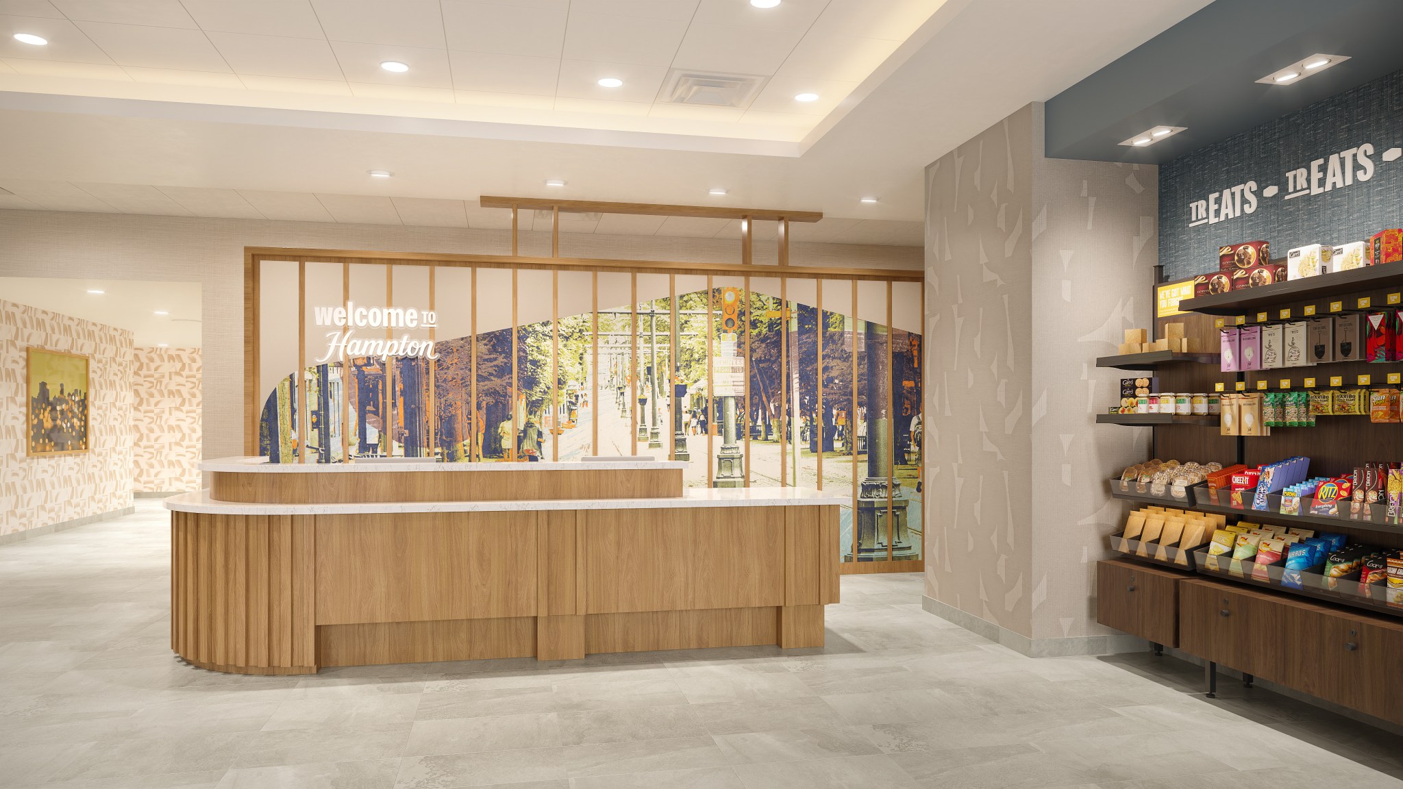 Hampton Inn Redesign: Revitalizing Brand Identity and Guest Spaces ...